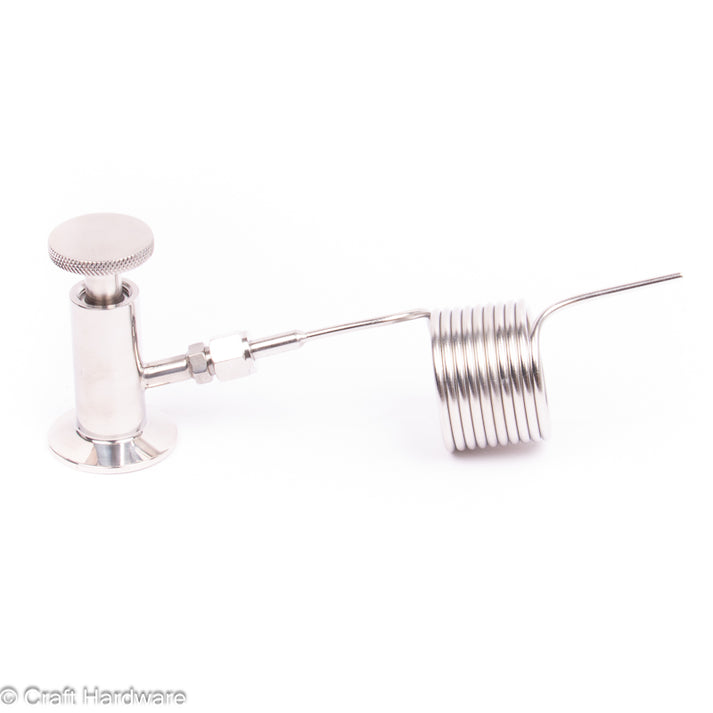 Sample Valve Tri-Clamp 1.5" with Pigtail – Craft Hardware